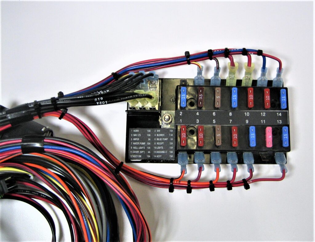 Sea Ray 2257597 ~NEW~ Sundancer 270 Control Switch Panel w/ Harness ...