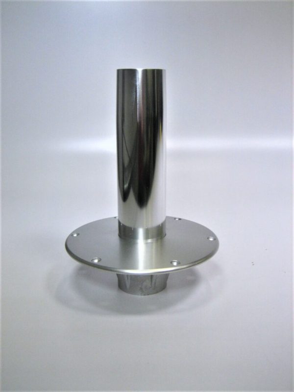 Garelick 75355 ~NEW~ 9.25" Aluminum Flush Mount Table Base + 2.72" O.D ...