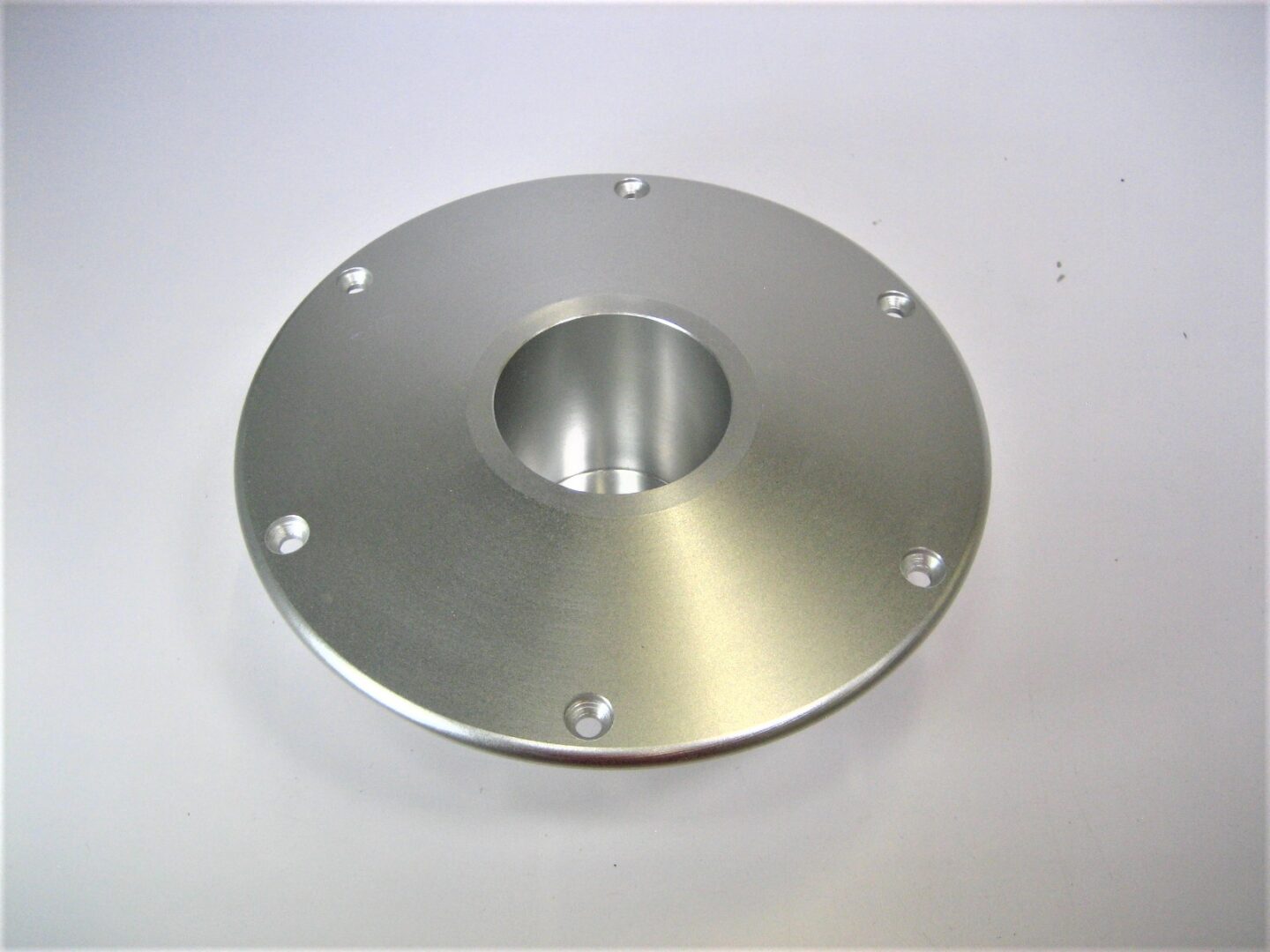 Garelick 75355 ~NEW~ 9.25" Aluminum Flush Mount Table Base + 2.72" O.D ...