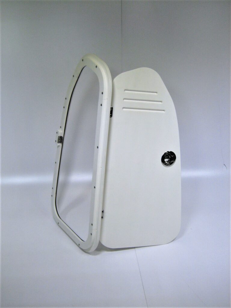 29.5" x 16" ~NEW~ White Marine Center Console Boat Storage Door - FREE ...