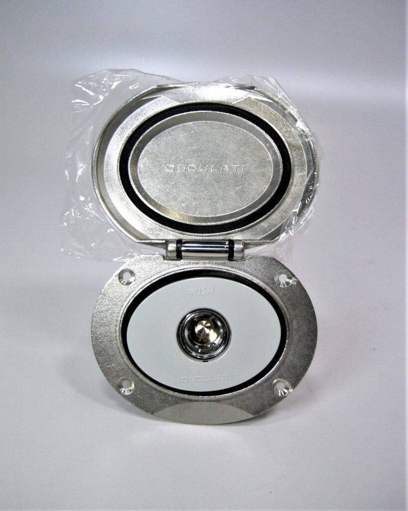 Osculati 1644300 ~new~ Elissa Quick Fitting Hose Connector For Deck Wash Down Max Marine Outlet
