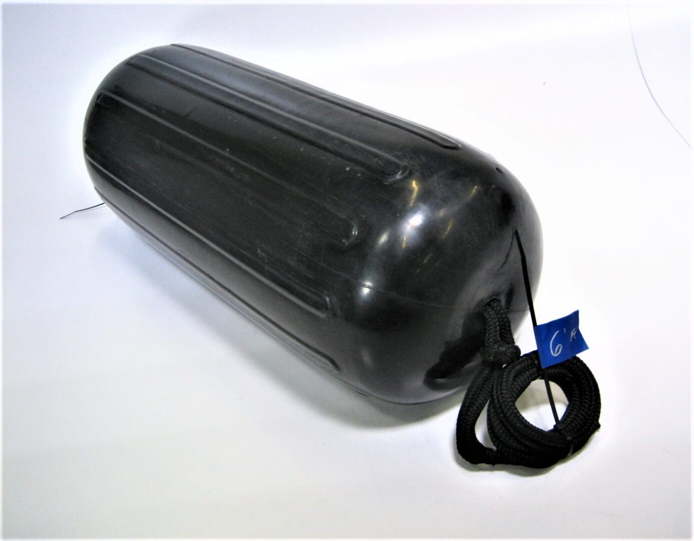 Polyform HTM-3 Series 10.5" x 27" Black Marine Docking Fender - GREAT ...