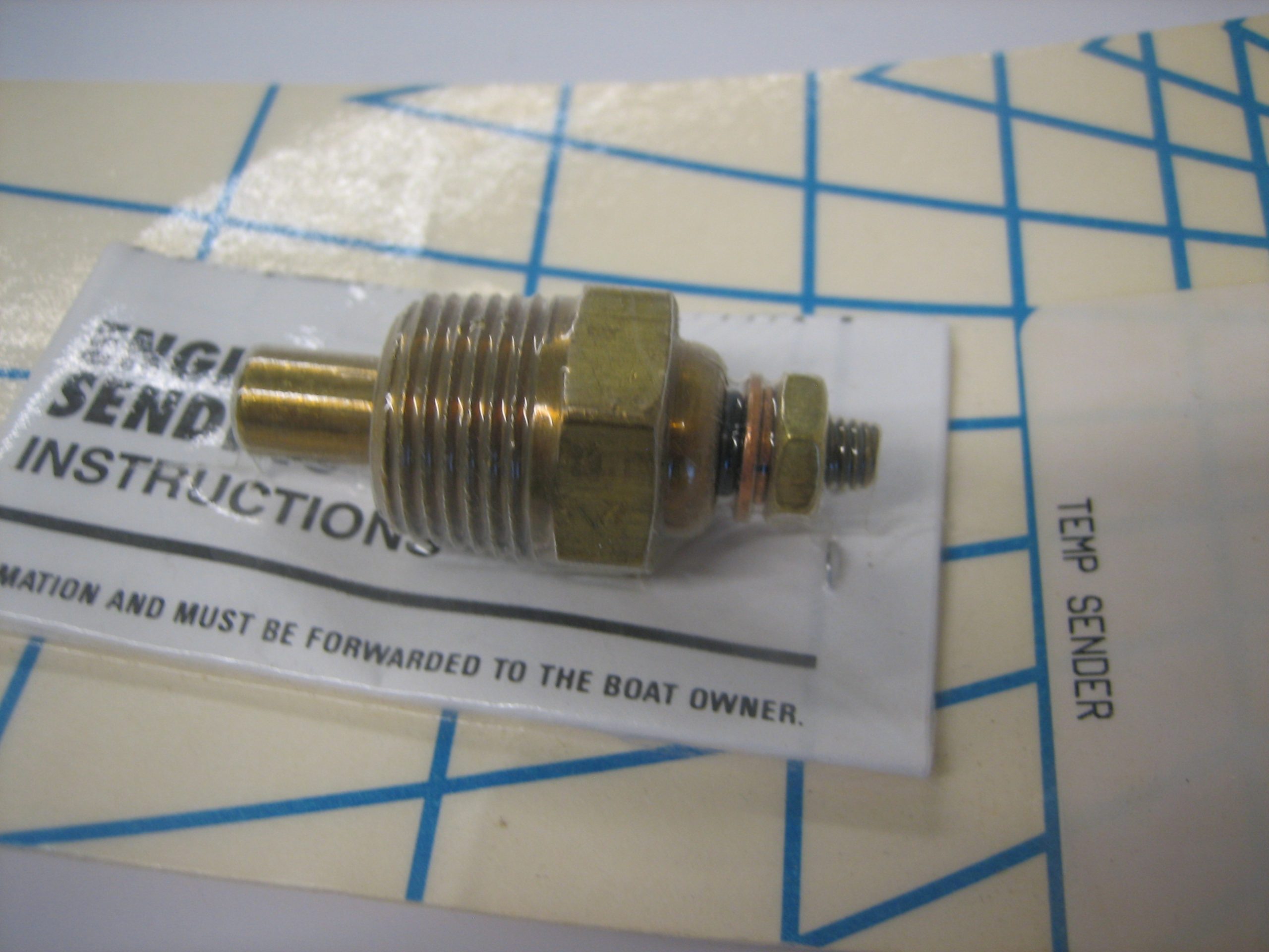 Teleflex 52320S009 Temperature Sender 240°F 3/8" NPT REPLACES ...