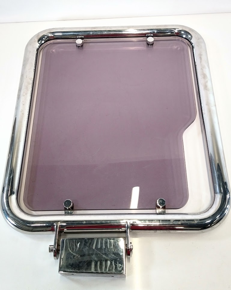 Azimut Stern / Rear Helm Stainless Steel Door With 6 Inch Hinge And ...