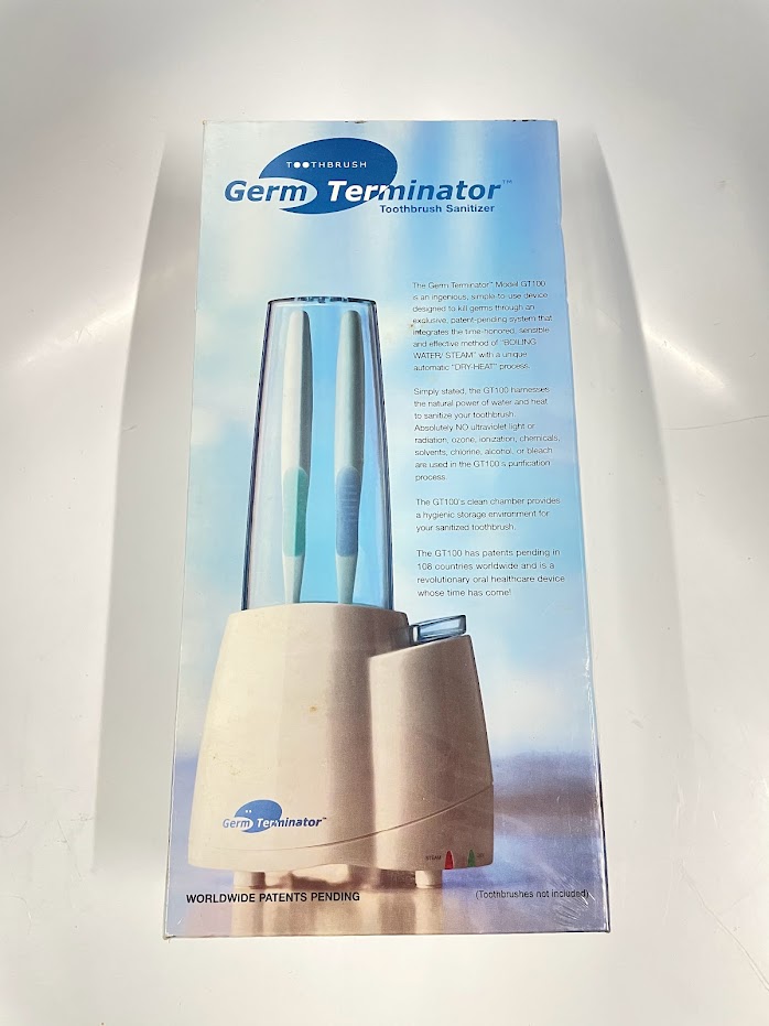 Germ Terminator Toothbrush Sanitize Steam Sterilization GT100 Factory ...