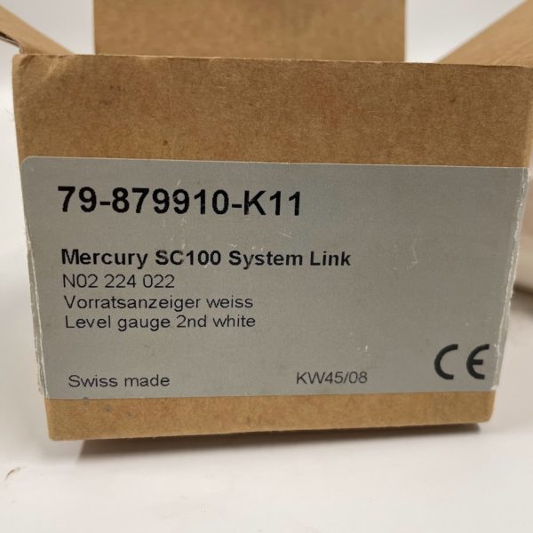 Mercury SMARTCRAFT 79-879910-K11 Fuel Level White Gauge SC100 System ...