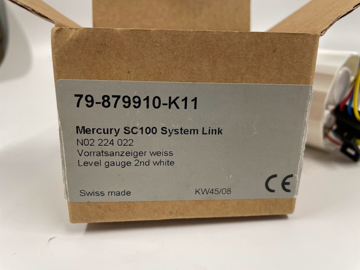Mercury SMARTCRAFT 79-879910-K11 Fuel Level White Gauge SC100 System ...
