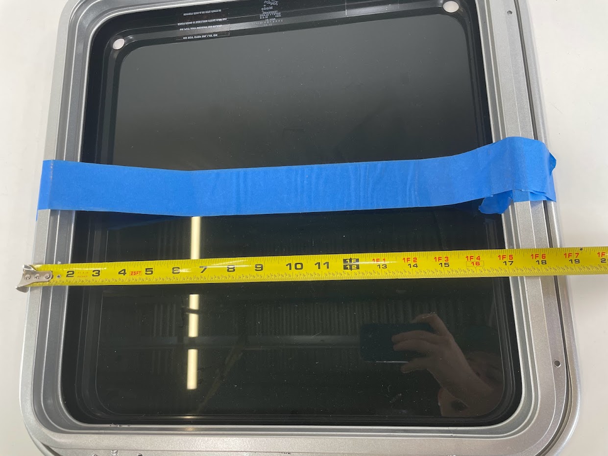 TAYLOR MADE GLASS BOAT WINDOW 20" X 19" 852931 MARINE BOAT - Max Marine ...