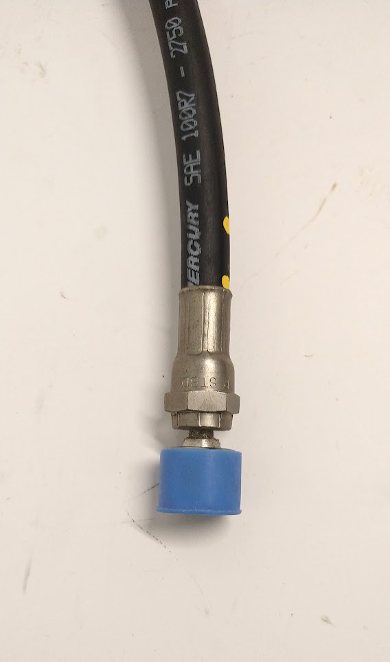 Mercury SAE - 100R7 - Hydraulic Hose 3ft 32-892438K03 - Max Marine Outlet