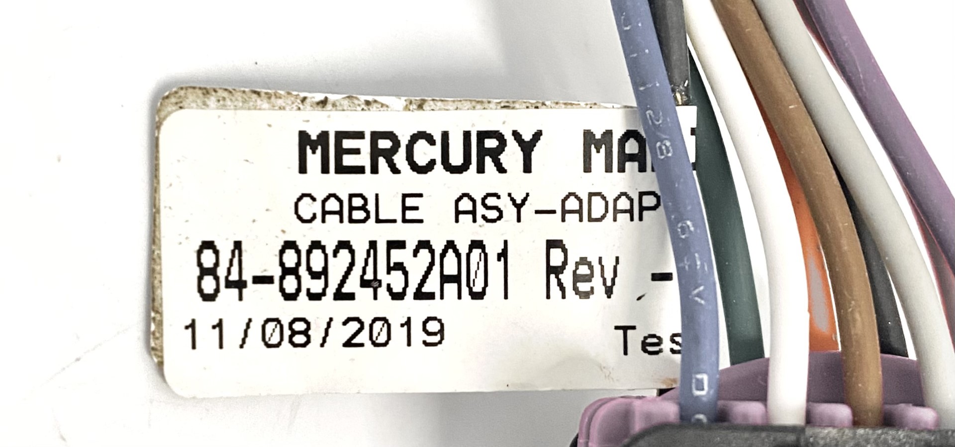 ~NEW~ Mercury 84-892452T01 / 84-892452A01 Cable Adapter, *OEM* $FREE ...