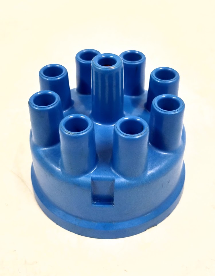 Mallory - Blue Distributor Ignition Cap - Max Marine Outlet
