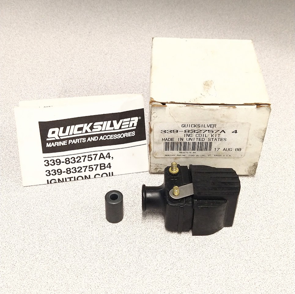 Quicksilver - 339-832757A4 - Ignition Coil Kit - Max Marine Outlet