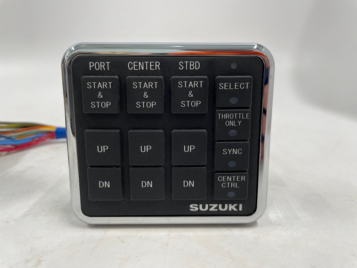 Suzuki 37100-98J31 Triple Engine Control Panel Start/Stop Switch OEM ...