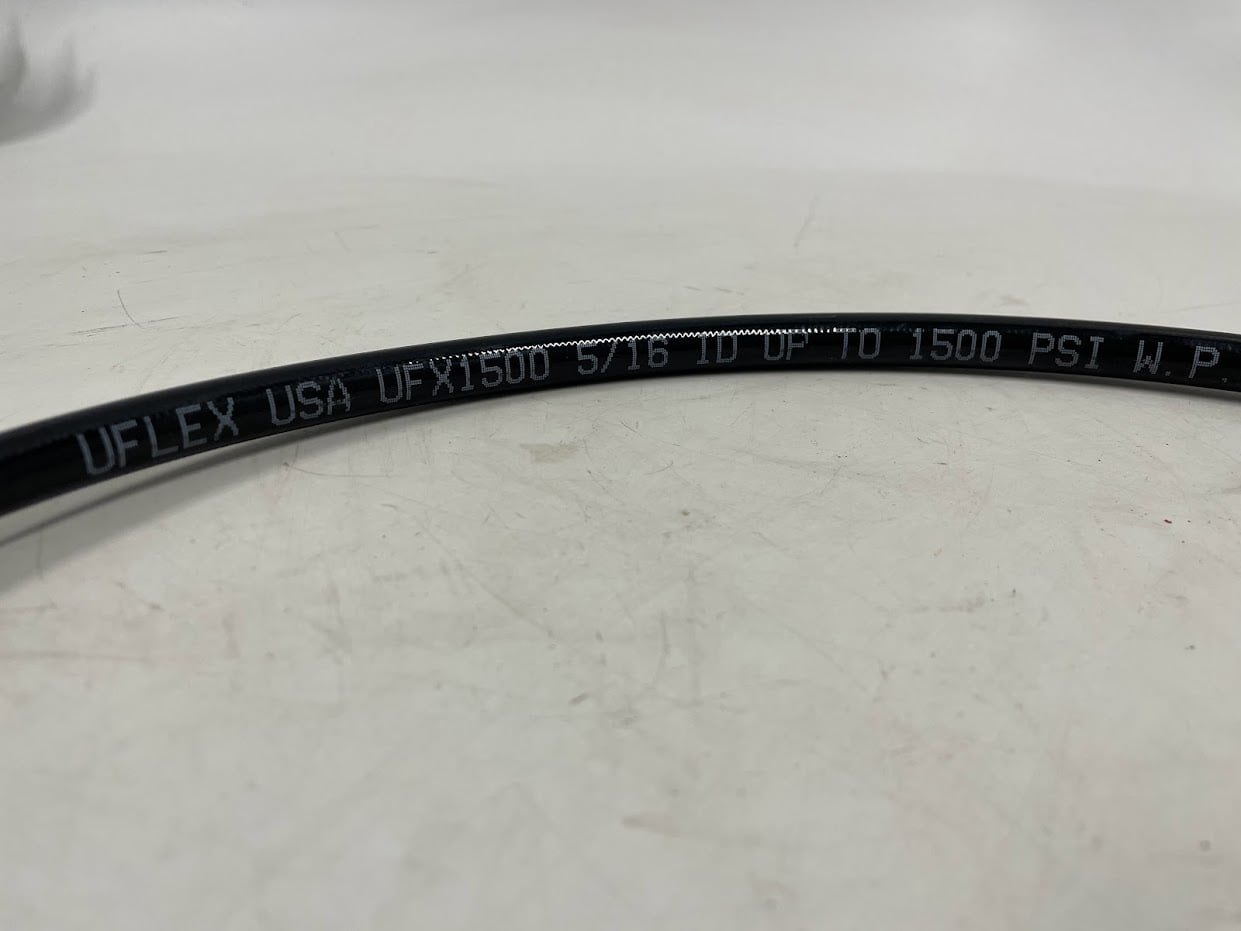 UFLEX UFX1500 3' HYDRUALIC HOSE 5/16" I.D. 1500 PSI MARINE BOAT - Max ...