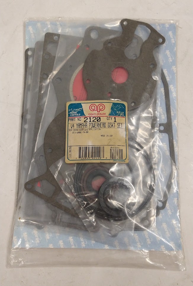 Aqua Power 2120, V4 Yamaha Powerhead Gasket Set, OEM - Max Marine Outlet