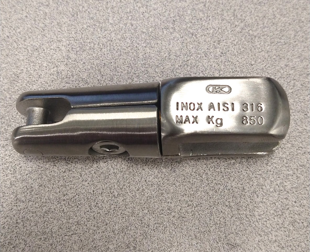 KONG 289274, Swivel Anchor Connector, Stainless Steel AISI 316 - Max ...