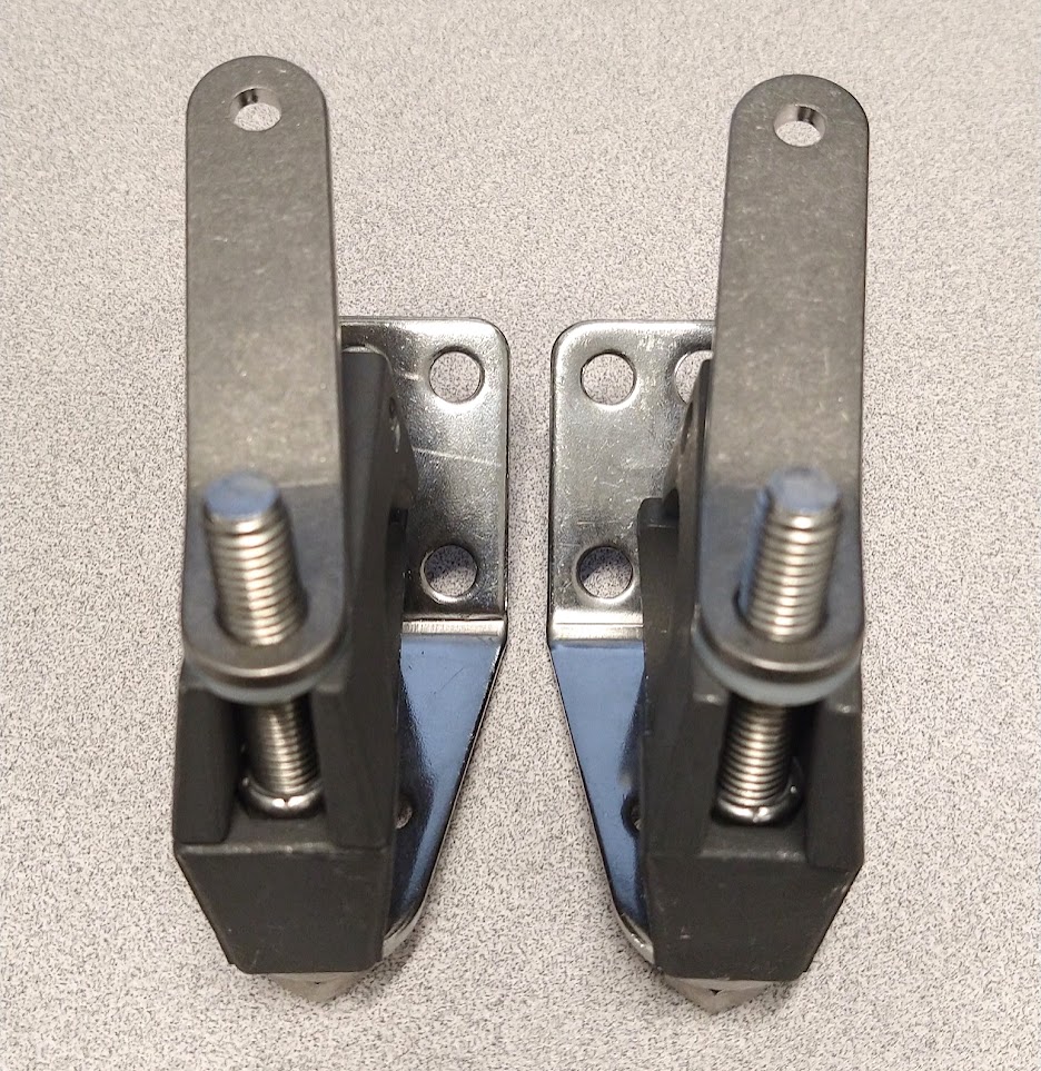 MAGMA Products, T10-380 Round Rail Mount Set, 7/8" or 1" Rails - Max ...