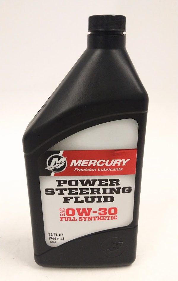 Mercury 92-858076K01, Power Steering SAE Fluid 0W-30 Full Synthetic ...