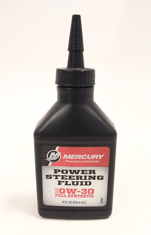 Mercury 92-858076K01, Power Steering Fluid, Full Synthetic 8fl Oz - Max ...
