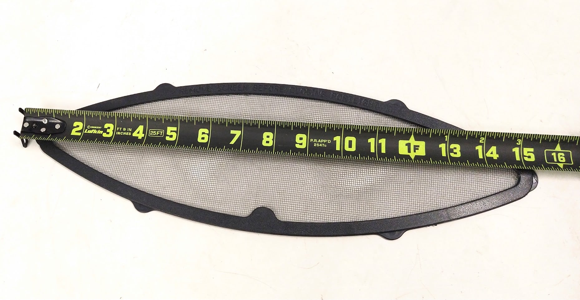 Sea Ray S516, Portlight Screen 14 - 7/8'' By 4 - 3/4" - Max Marine Outlet