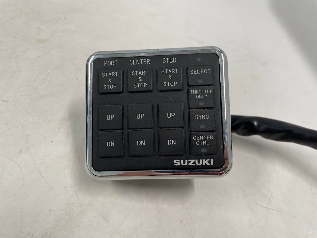 Suzuki 37100-98J31 Triple Engine Control Panel Start/Stop Switch OEM ...