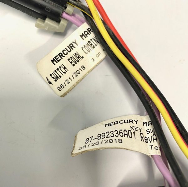 Mercury 87-892336A01 Outboard Key Ignition Switch (Missing Key) - Max ...