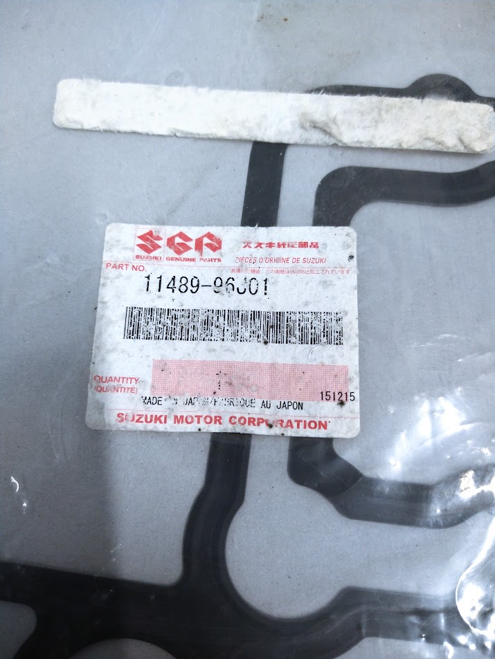 -NEW- Suzuki 11489-96J01, Oil Pan Gasket, OEM - Max Marine Outlet