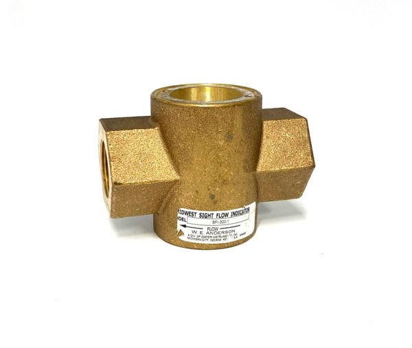 -NEW- W.E. Anderson SFI-300-1 , Midwest Sight Flow Indicator , 1" NPT ...