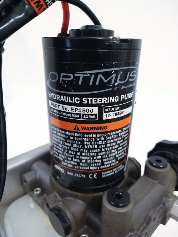 -Rebuilt- Yamaha 6ES-7611A-02 / Optimus EP1500, Hydraulic Steering Pump ...