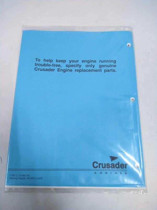 Crusader Engines TECM 616, Illustrated Parts Catalog Model TB502XL ...