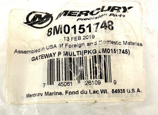 -NEW- Mercury SmartCraft 8M0054076 / 8M0151748, Multi Engine Gateway ...