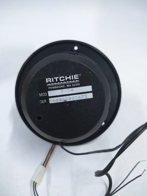 Ritchie F-50, Flush Mount Magnetic Compass - Black - Max Marine Outlet
