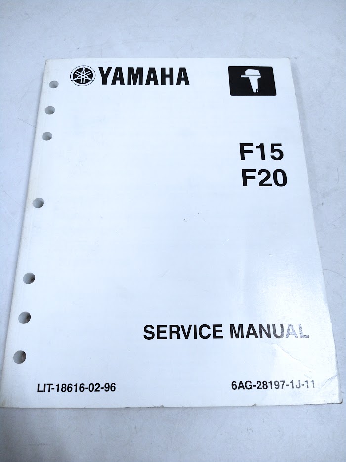 Yamaha 6AG-28197-1J-11, F15 F20 Service Manual - Max Marine Outlet