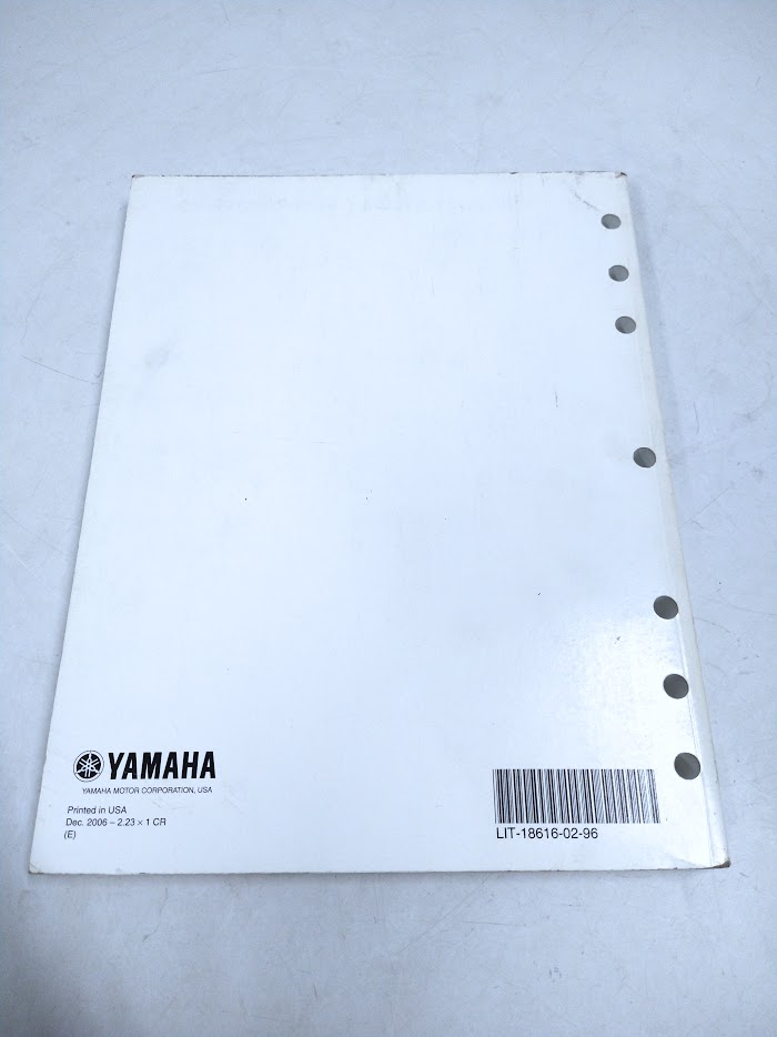 Yamaha 6AG-28197-1J-11, F15 F20 Service Manual - Max Marine Outlet