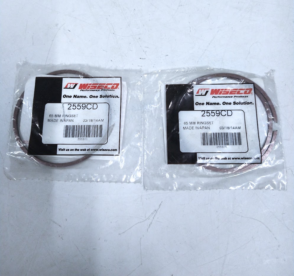 -NEW- Wiseco 2559CD, 65mm Ring Set - 2 Pack, OEM - Max Marine Outlet