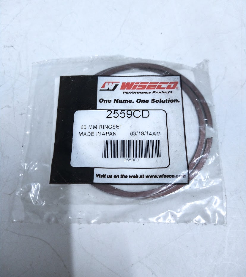 -NEW- Wiseco 2559CD, 65mm Ring Set - 2 Pack, OEM - Max Marine Outlet