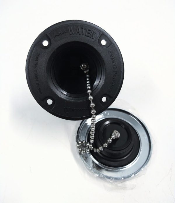 Attwood 99201, Marine Water Deck Filler With Vent 1.5'' - Max Marine Outlet