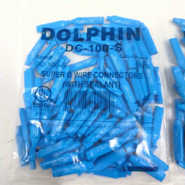 Dolphin DC-100-S, Super B Wire Connectors 100 Count - 2 Pack - Max ...