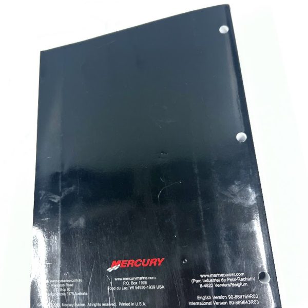 Mercury 90-859769R03, Service Manual Optimax 200hp/225hp - Max Marine ...