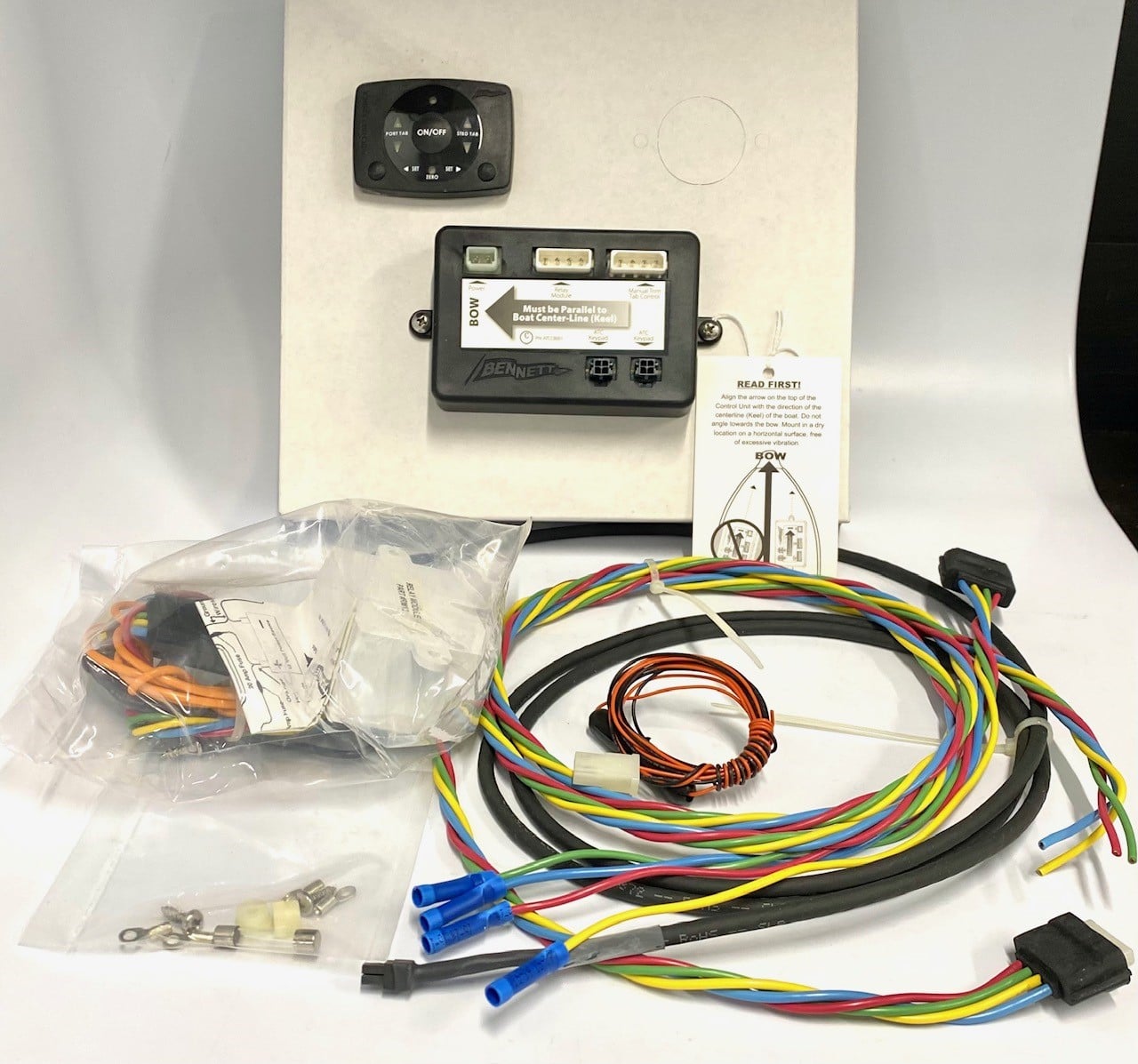 -NEW- Bennett AC3000, Auto Trim Tab Control, 12 Volt, Single Station ...
