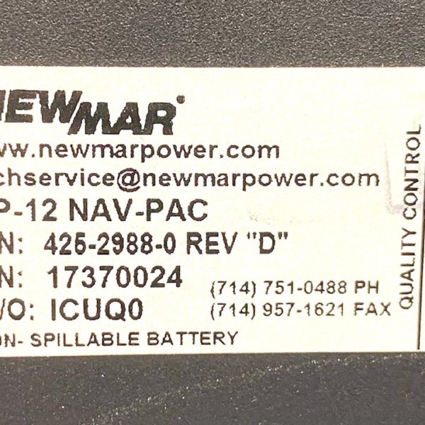 -NEW- NEWMAR NAV-PAC NP-12 , DC Power Conditioner , 12 Volt - Max ...