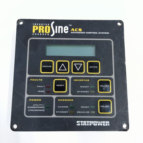 PROsine ACS, Advanced Control System Remote Display - Max Marine Outlet