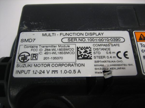 Suzuki SMD7 Engine Information Display w/Suncover - Fully Tested in ...