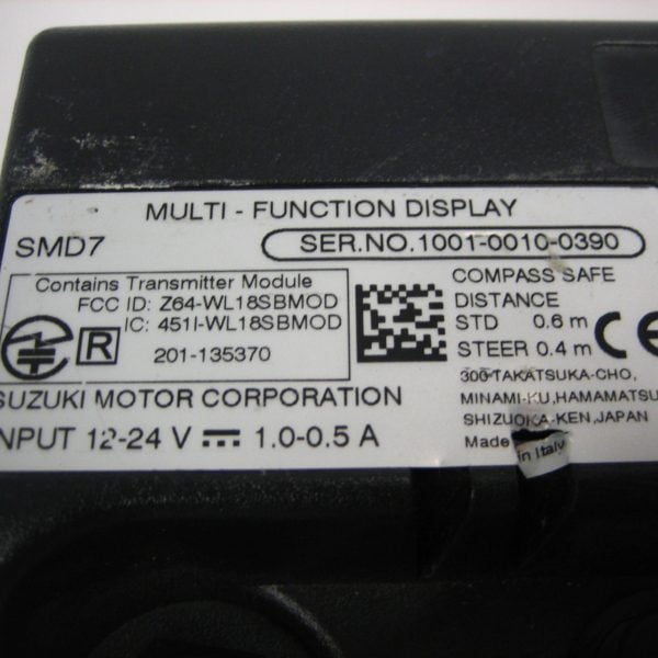 Suzuki SMD7 Engine Information Display w/Suncover - Fully Tested in ...