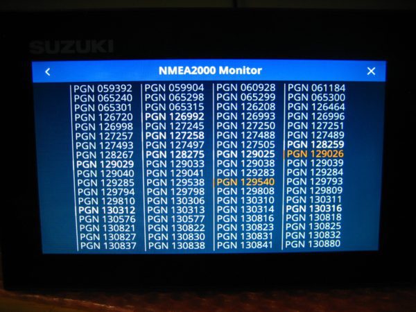Suzuki SMD7 Engine Information Display w/Suncover - Fully Tested in ...
