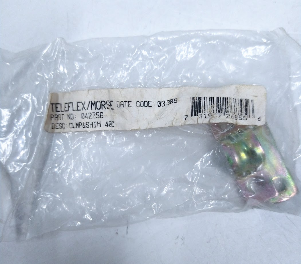 Teleflex / Morse 042756, Clamp & Shim - 8 Pack - Max Marine Outlet