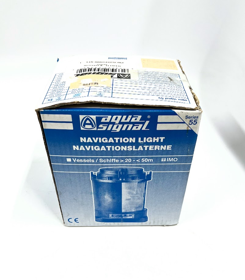 Aqua Signal 3533450000, Towing Light Yellow, 55 Series, 2 NM, No Bulb ...
