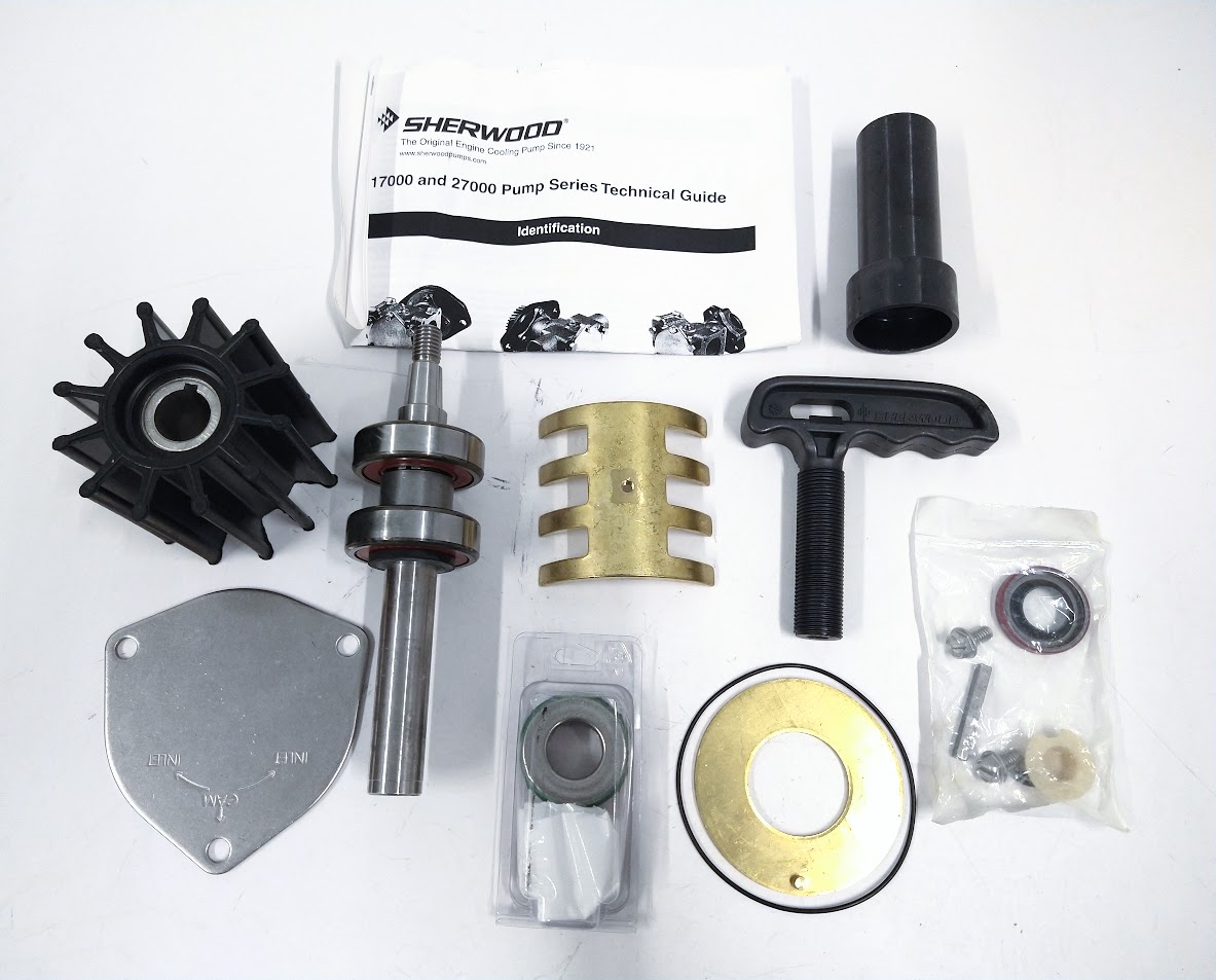 -OEM- Sherwood 25121 , P1710 Hypro Major Repair Kit -NEW- Max Marine Outlet