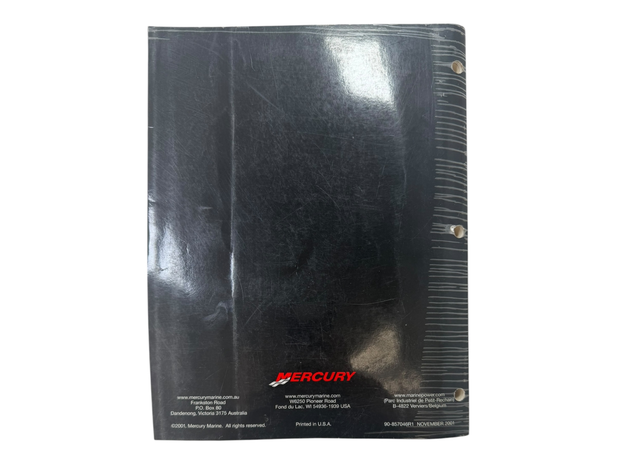 Mercury 90-857046R1, Service Manual, 30/40 FourStroke (Blemished) - Max ...