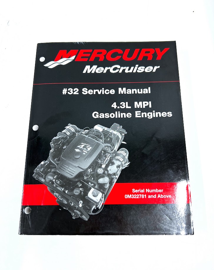 Mercury 90-864261, #32 Service Manual, 4.3L MPI Gas Engines - Max ...
